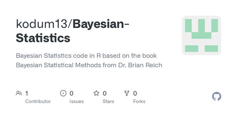 Github Kodum13bayesian Statistics Bayesian Statistics Code In R