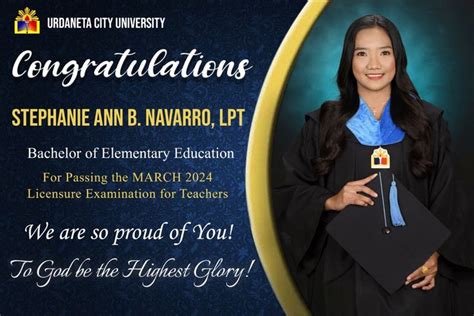 Sample Tarpaulin Layout For Passing The Licensure Examination For