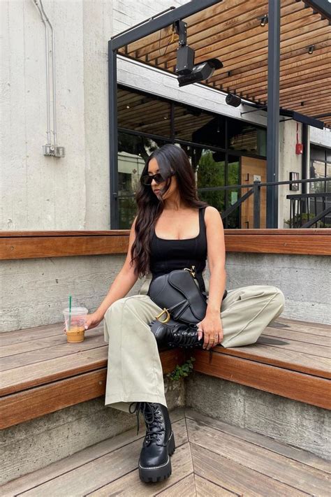 20 Chic And Edgy Combat Boots Outfits For Every Occasion