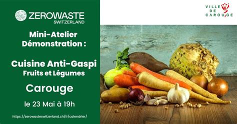 Carouge Mini Atelier Démonstration Cuisine Anti Gaspi Fruits Et