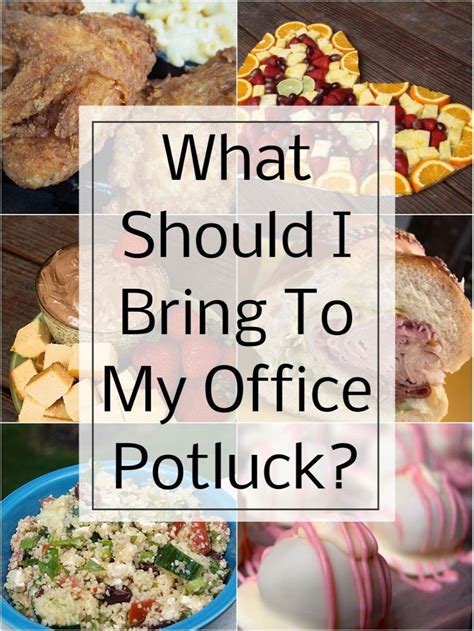 What Are The Best Dishes To Bring To An Office Potluck Artofit