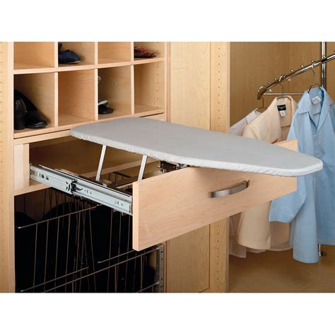REV A SHELF Closet Pullout Ironing Board Silver Rev A Shelf CIB 16CR