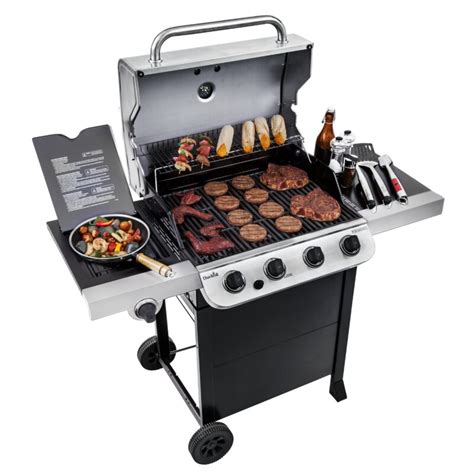 Stainless Steel Performance Series Char Broil 4 Burner 36000 Btu Gas
