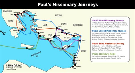 Pauls Missionary Journey Map Printable Super Printable
