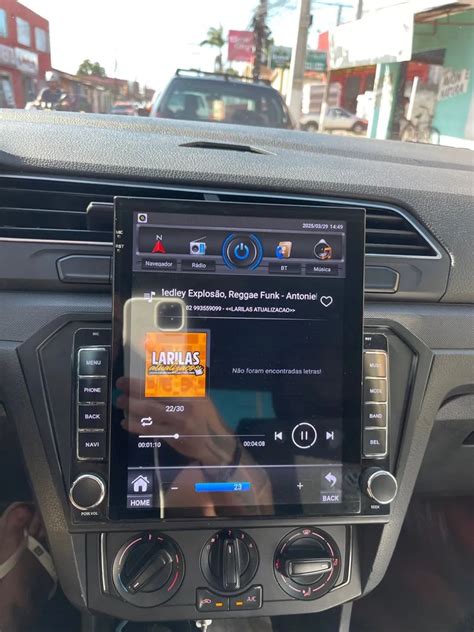 Central MultimÍdia Carplay Android Tesla Universal Aparelhos De Som Cidade Universitária