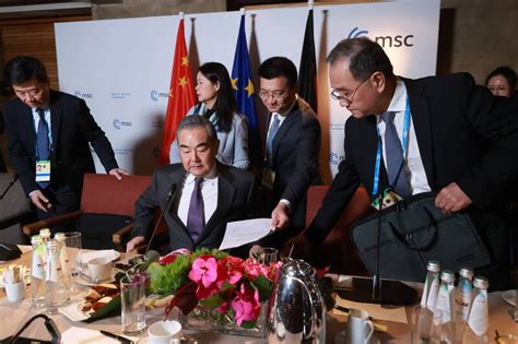 王毅會見烏克蘭外長 稱中國不對俄出售致命性武器 國際 自由時報電子報