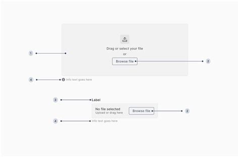File uploader — Frame Design System, a system for financial systems