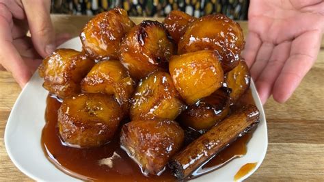 Dulce De Platano Maduro Receta Facil Y Rapida Youtube