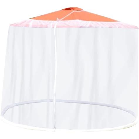 Moustiquaire Pour Parasol De Terrasse Parasol De Jardin Écran De Table 300 X 230 Cm