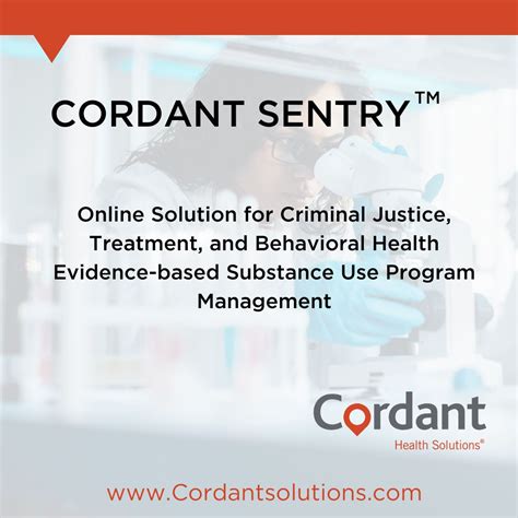 Cordant Health Solutions On Linkedin Cordanthealth Sentry