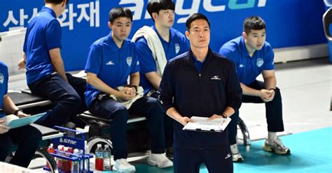 삼성화재 김상우 감독 “마지막까지 해보자라는 의지가 필요하다” Vs Ok금융그룹 오기노 감독 “순위 압박감은 저만 선수들은