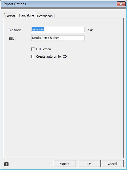 Standalone Demo Builder