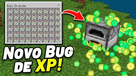 NOVO BUG De XP Para MINECRAFT BEDROCK MCPE XBOX PS Swtich PC YouTube