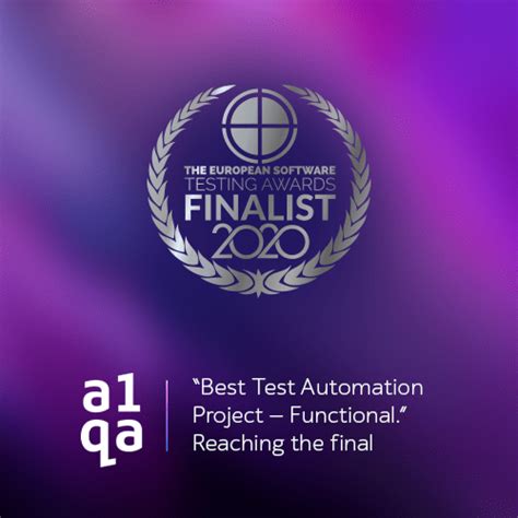 A1qa Among Finalists Of European Software Testing Awards