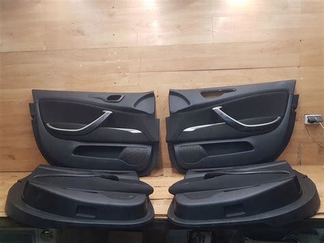 TAPICERKA DRZWI PRZÓD TYŁ KPL CITROEN C5 III 14177597242 oficjalne archiwum Allegro