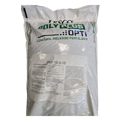 Lesco 15 0 15 30 Polyplus Opti Granular Fertilizer 50 Lb Siteone