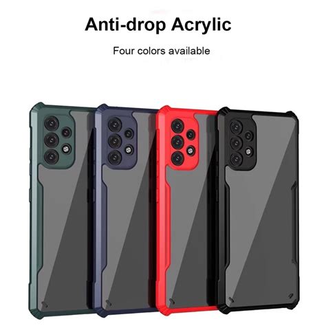 For Samsung Galaxy A06 A05 A05s A04 A04s A03 A03s Shock Case Clear Silicone Acrylic Cover