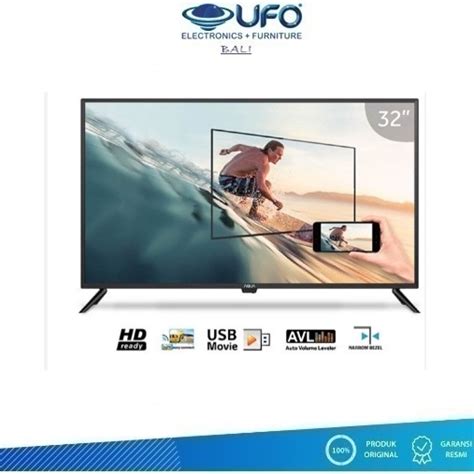 Jual AQUA 32AQT9600G TV LED 32 Inch TV Digital HD Miracast Narrow Bezel