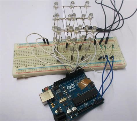 Diy X X Led Cube With Arduino Artofit