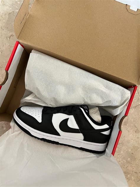 Nike Dunk Panda Low Mens Mens Fashion Footwear Sneakers On Carousell