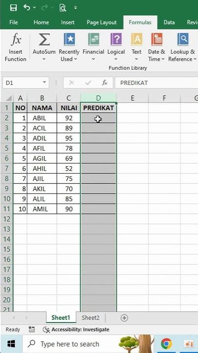 Cara Paling Mudah Untuk Mengubah Nilai Jadi Predikat Youtube