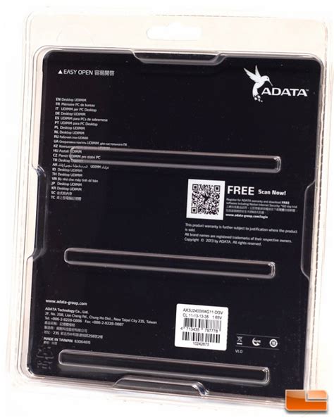 Adata Xpg V2 Series 8gb Ddr3 2400mhz Memory Kit Review Page 2 Of 5 Legit Reviews
