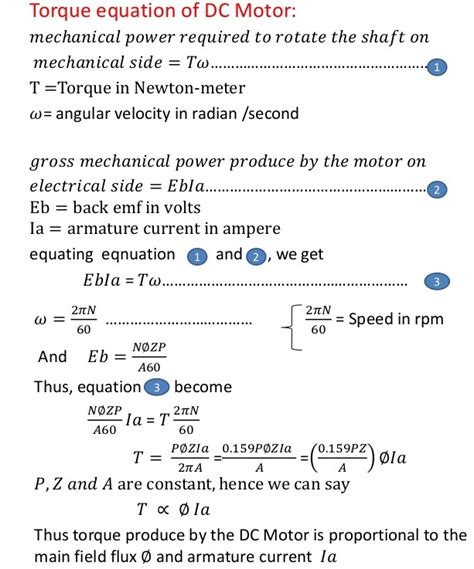 Electric Dc Motors Principle Of Operation And Types Electrical