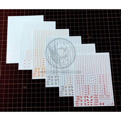 Delpi Decal 1 144 Mechanical Caution Water Decal Lazada PH