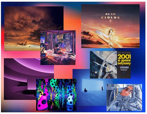 Cyber Ballet Concept Collection Mood Board On SCAD Portfolios