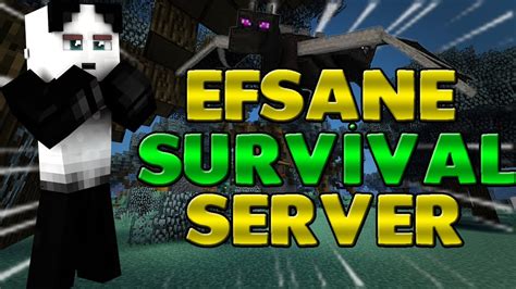 EN İYİ SURVİVAL SUNUCUSU Minecraft Server Tanıtımı YouTube