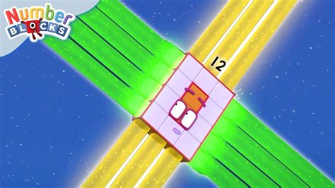 Numberblocks Twelve Ride The Rays And More Learn To Count Maths
