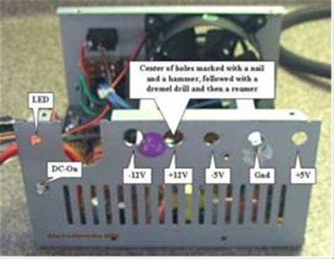 Diy Regulated Power Supply V V And V From Pc Psu Robots Community Synthiam