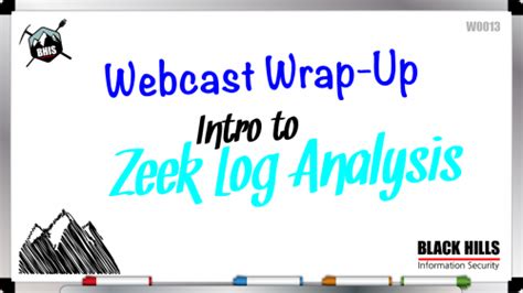 Introduction To Zeek Log Analysis Black Hills Information Security