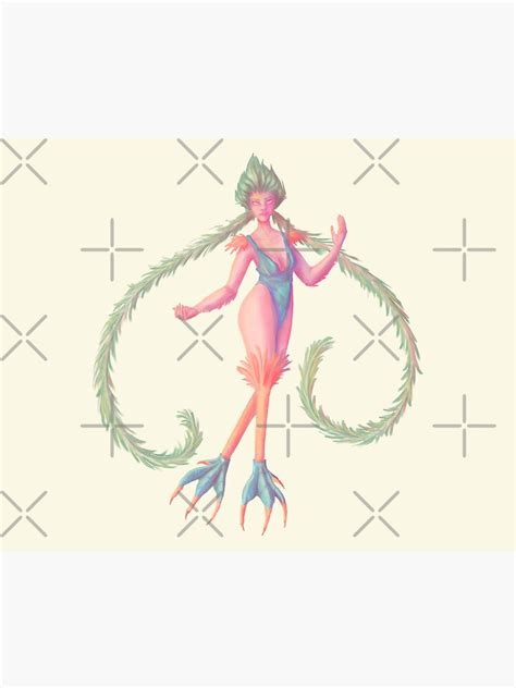 Woman Bird Sticker For Sale By Heylsa Land Redbubble