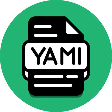 Yaml File Type Database Icon Document Files And Format Extension Symbol Icons With A Round