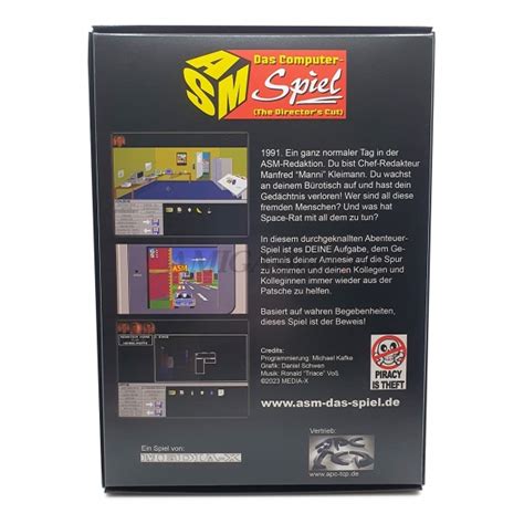 ASM The Computer Game The Director S Cut AMIGAstore Eu