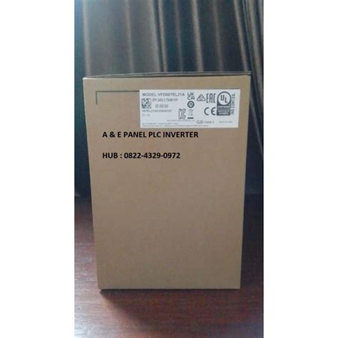 Jual Inverter Delta Vfd El A Phase Kw Kw Hp V Vfd El Jakarta Utara Direct