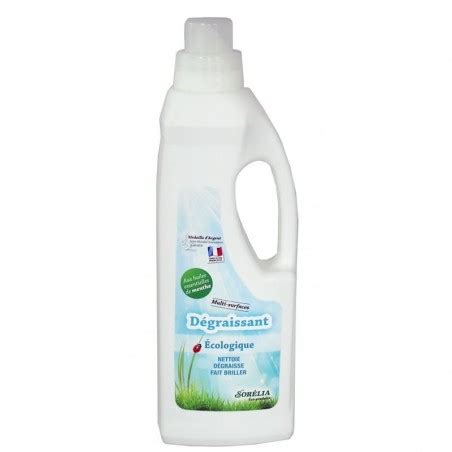 Nettoyant Dégraissant Concentré Ecologique multi surfaces