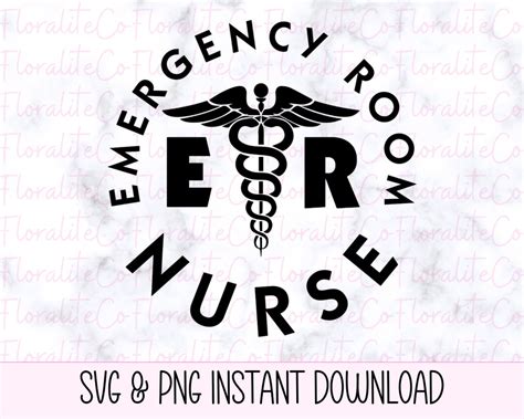 Emergency Department Png Er Nurse Svg Er Sublimation Etsy Canada