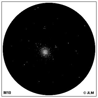 Messier 10 Catálogo Messier