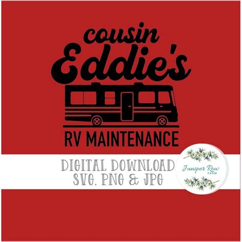 Cousin Eddie Rv Maintenance Svg Etsy Canada