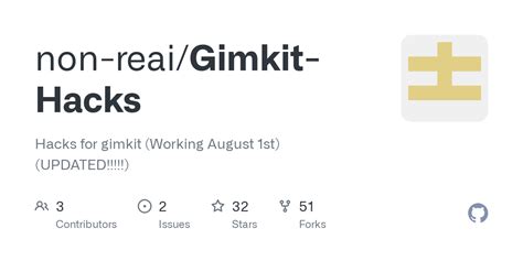 GitHub Non Reai Gimkit Hacks Hacks For Gimkit Working August 1st