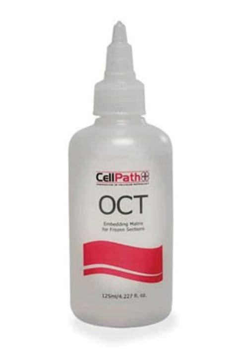 Cellpath Oct Embedding Matrix Volume 125ml Histology And Cytology