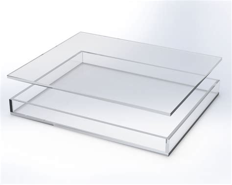 Glued Shut Acrylic Display Cases