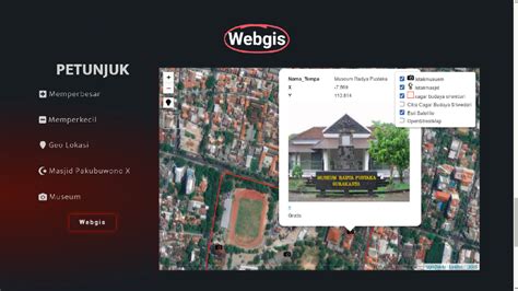 Interface Webgis Nusantara Cultural Heritage Download Scientific Diagram
