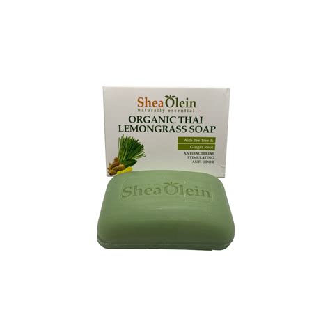 Shea Olein Organic Thai Lemongrass Soap Golden Perfume