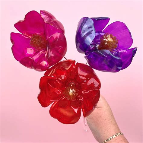 Plastic Bottles Flowers