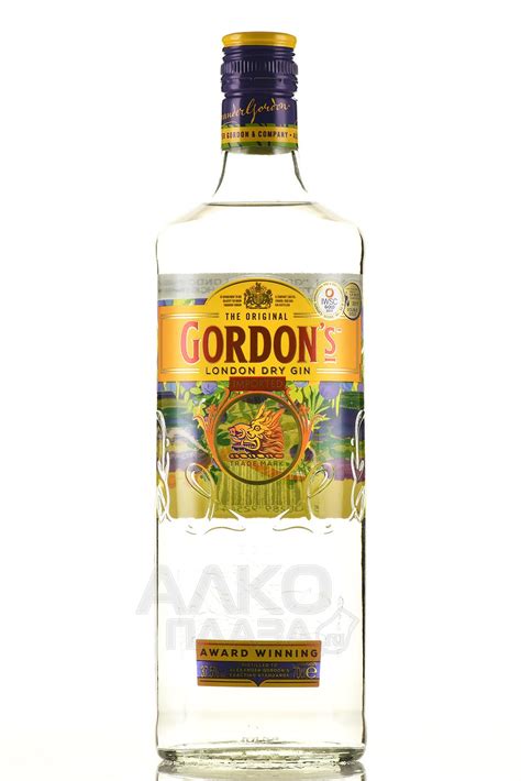 Gordon’s London Dry Gin - купить джин Гордонс Лондон Драй 0.7 л сухой ...