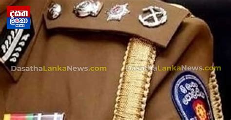 වයඹ ජ්‍යෙෂ්ඨ නියෝජ්‍ය පොලිස්පති ඇතුළු පොලිස් ප්‍රධානින් පහකට වහා ස්ථාන