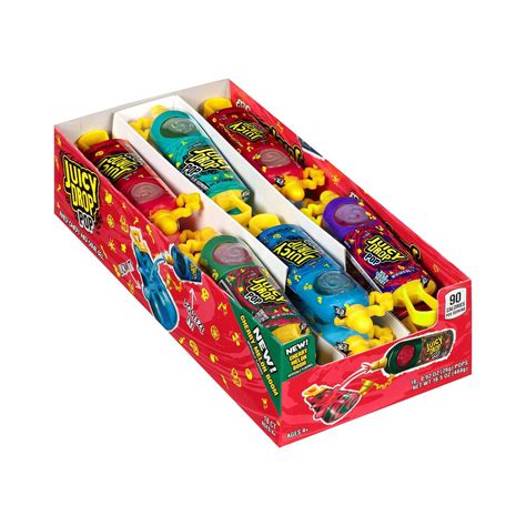 Juicy Drop Pop Sour Candy18 Ct